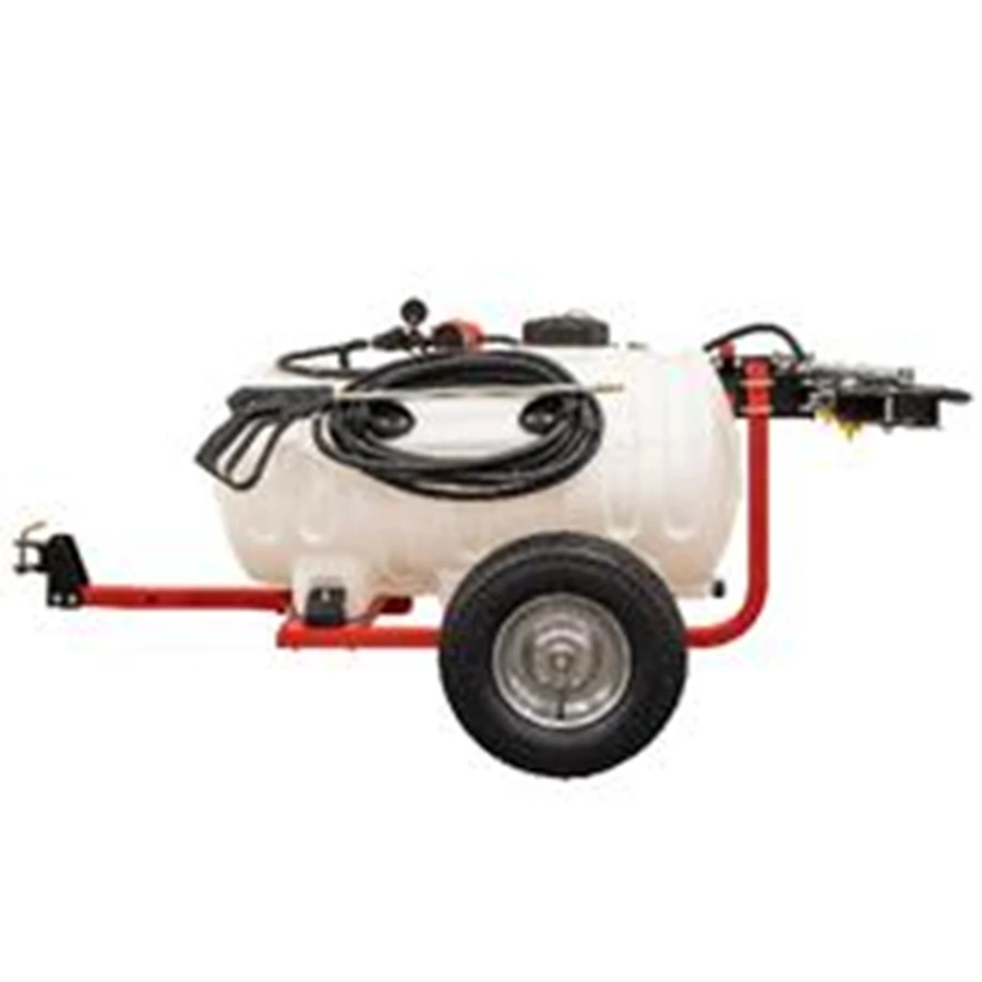 15 Gallon Value Trailer Sprayer with 1.2 GPM Pump and 2 Nozzle Boom
