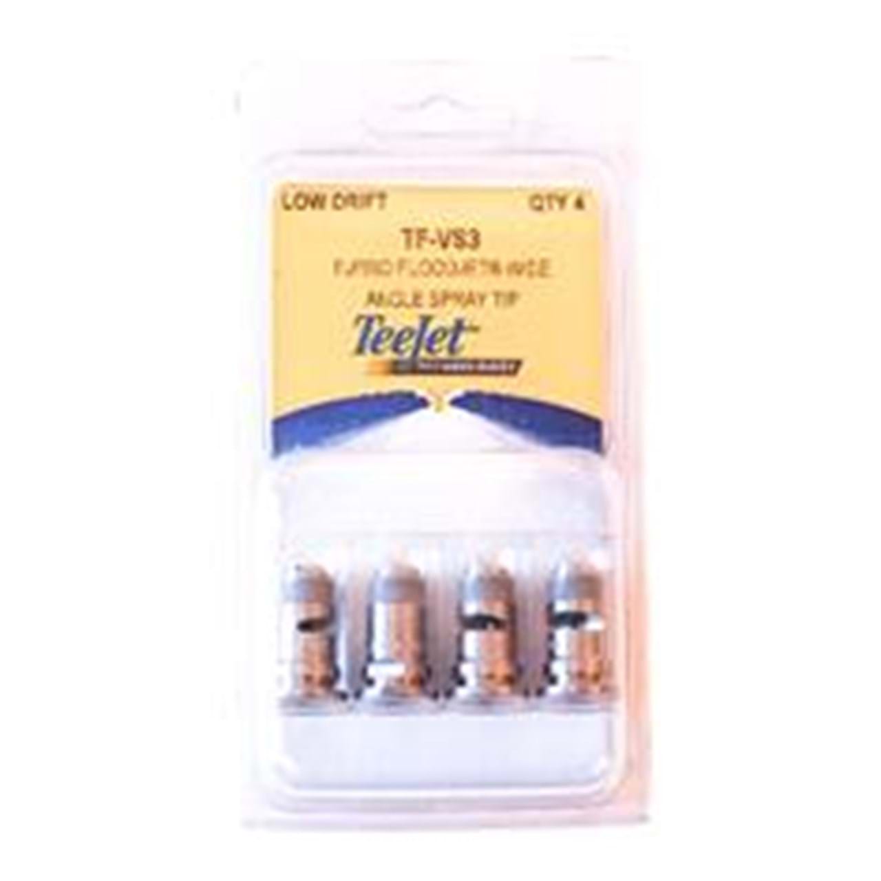TeeJet Turbo FloodJet VS Tip Brown 4 Pack