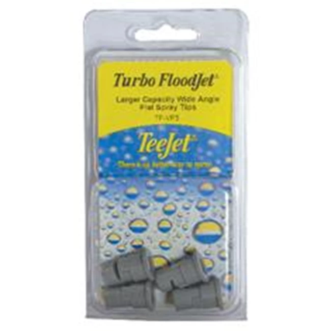 TeeJet Turbo FloodJet VP Tip Blue 4 Pack