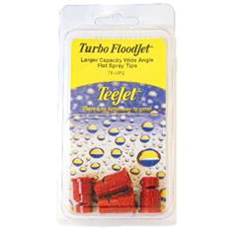 TeeJet Turbo FloodJet VP Tip Black 4 Pack